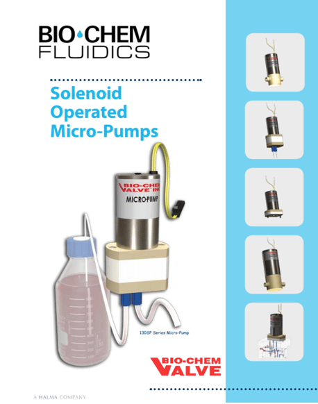 Solenoid Operated Micro-Pumps - Brochure